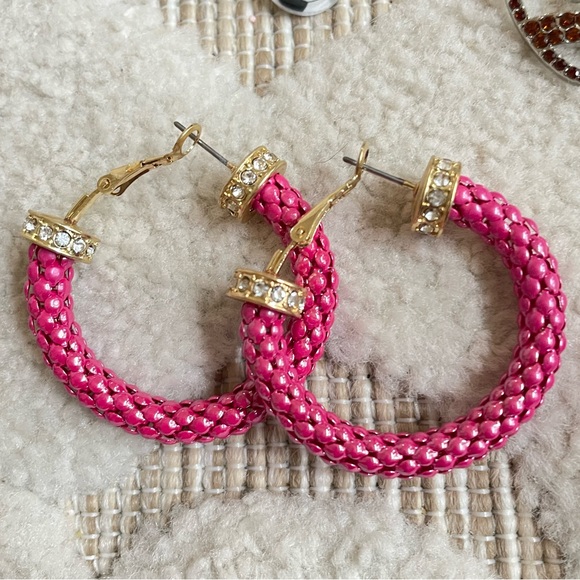 Jewelry | Barbie Pink Small Hoops | Poshmark